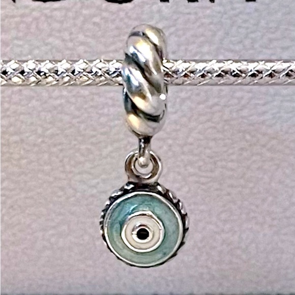 Pandora | Jewelry | Authentic Pandora Sterling Silver 925 Evil Eye ...